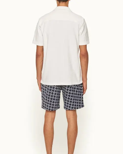 Orlebar Brown Trevone Towelling Classic-fit Drawcord Sweat Shorts