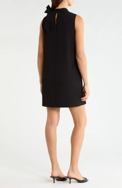 SUGARLIPS Pamela Rhinestone Bow Sleeveless Shift Dress