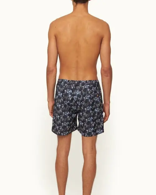 Orlebar Brown Bulldog Drawcord Tailored-fit Swim Shorts - Night Iris