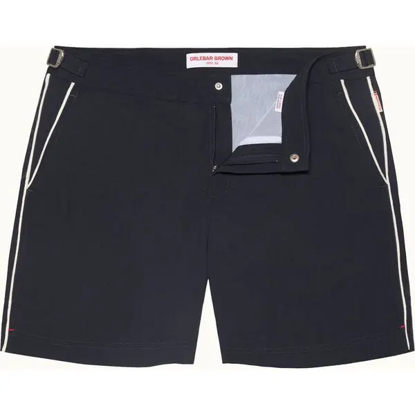 Orlebar Brown Bulldog Mid-length Swim Shorts - Night Iris