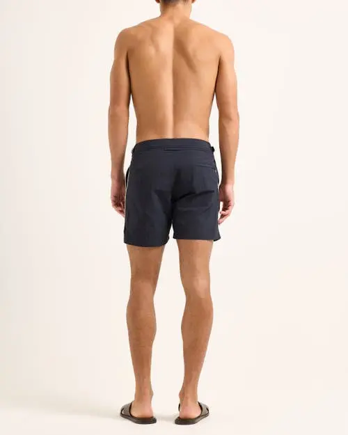 Orlebar Brown Bulldog Mid-length Swim Shorts - Night Iris