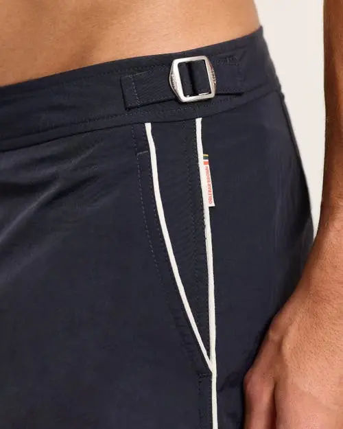 Orlebar Brown Bulldog Mid-length Swim Shorts - Night Iris