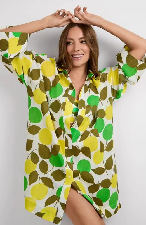 Trina Turk Opponent Mini Shirt Dress