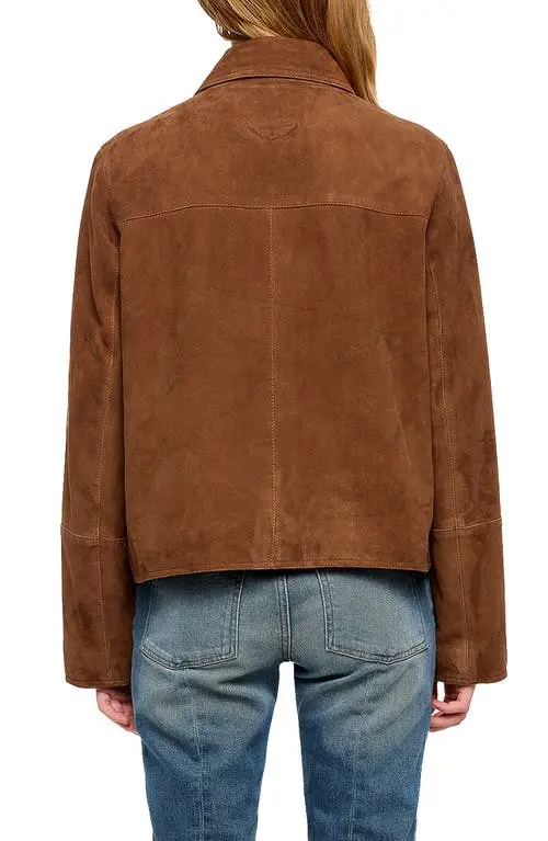 Zadig&Voltaire Lessa Suede Leather Jacket