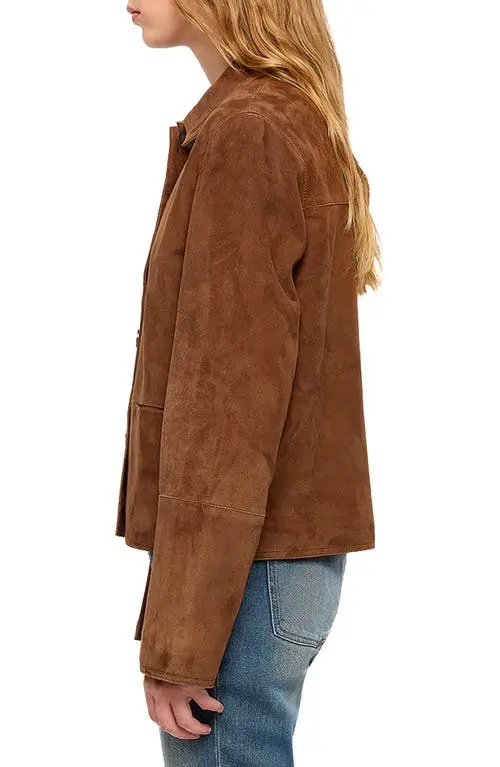 Zadig&Voltaire Lessa Suede Leather Jacket