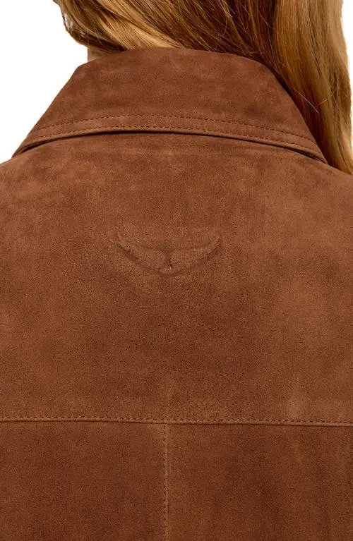 Zadig&Voltaire Lessa Suede Leather Jacket