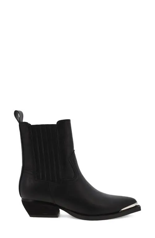 Mia Radly Faux Leather Chelsea Boot - Black