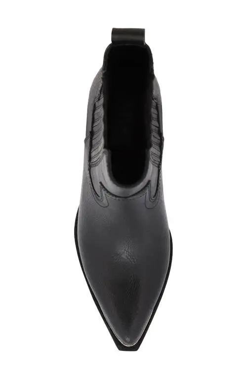 Mia Radly Faux Leather Chelsea Boot - Black