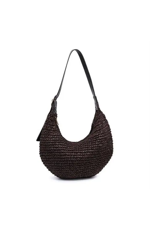 URBAN EXPRESSIONS Jasmine Hobo - Chocolate
