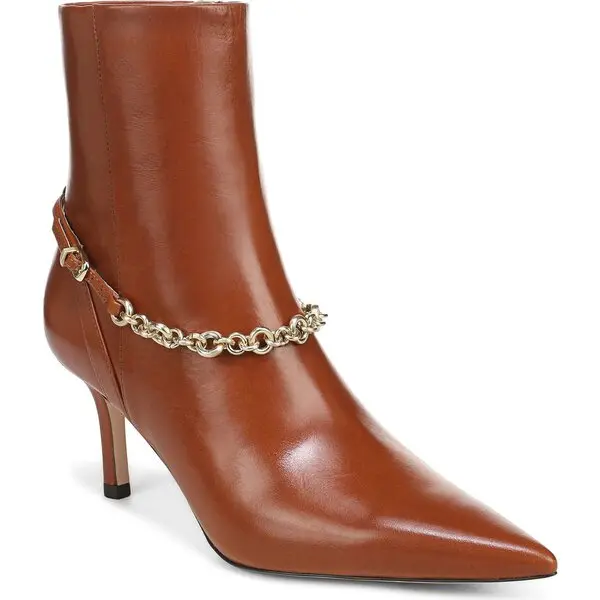 FAVORITE DAUGHTER Tate Pointed Toe Bootie - Gingerbread