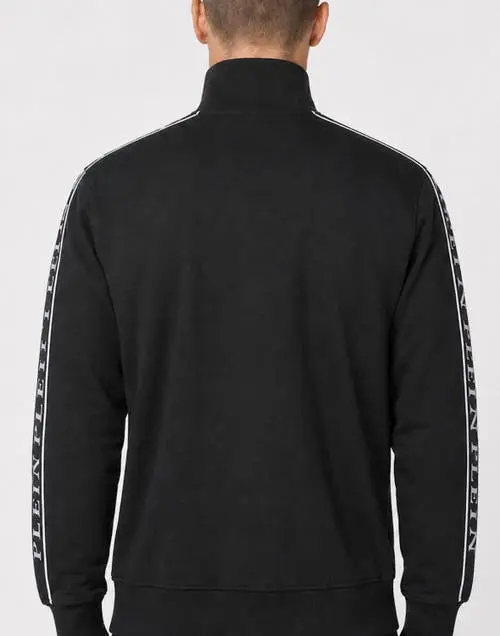 Philipp Plein Zip-up Track Jacket With Logo Taping
