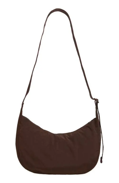 Baggu Medium Crescent Recycled Nylon Crossbody Bag