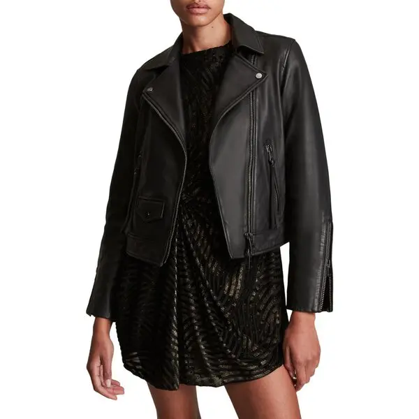 ALLSAINTS Rally Biker Jacket - Black