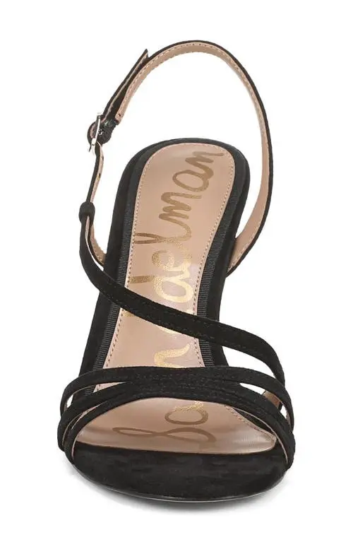 Sam Edelman Charli Slingback Stiletto Sandal - Black