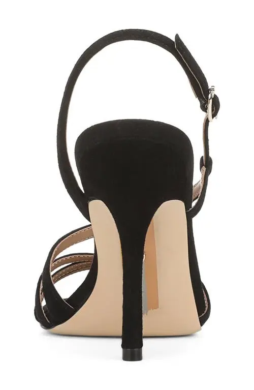 Sam Edelman Charli Slingback Stiletto Sandal - Black