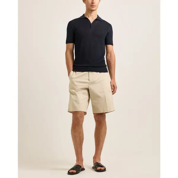 Orlebar Brown Burnham Tailored-fit Polo Shirt - Night Iris