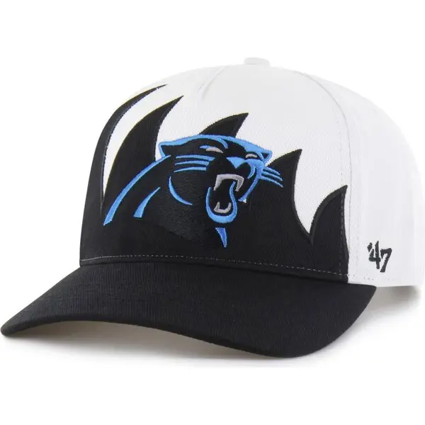 '47 47 Carolina Panthers Jagged Hitch Adjustable Cap