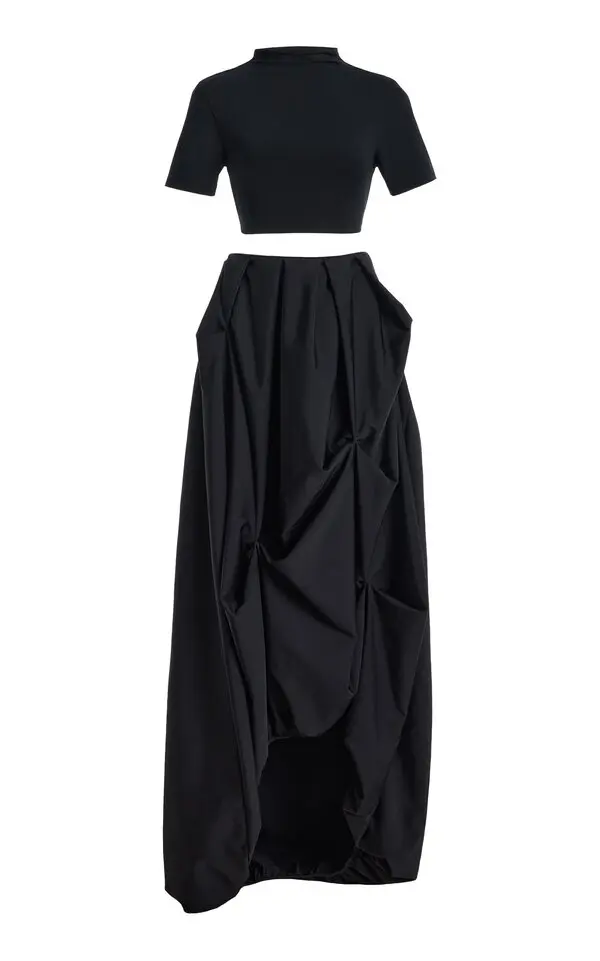 MAYGEL CORONEL Candela Skirt Set - Black