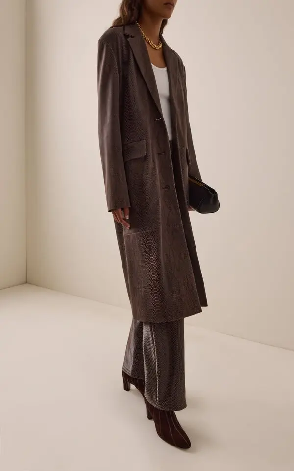 HERBERT LEVINE A Fine Line Suede Ankle Boots