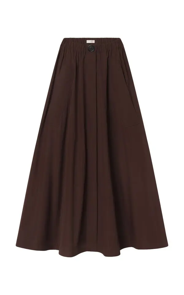 Co Cotton Sateen Parachute Skirt