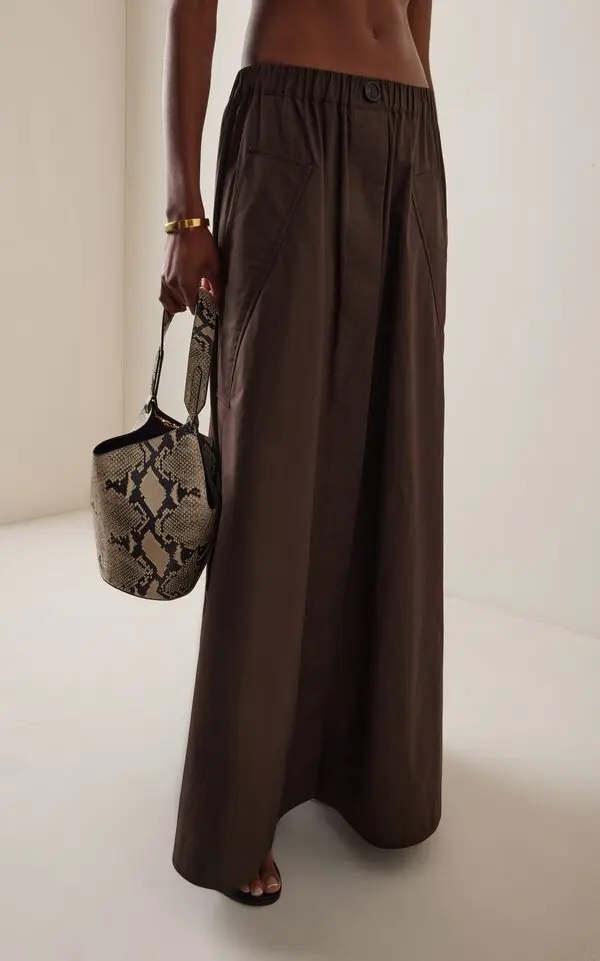 Co Cotton Sateen Parachute Skirt