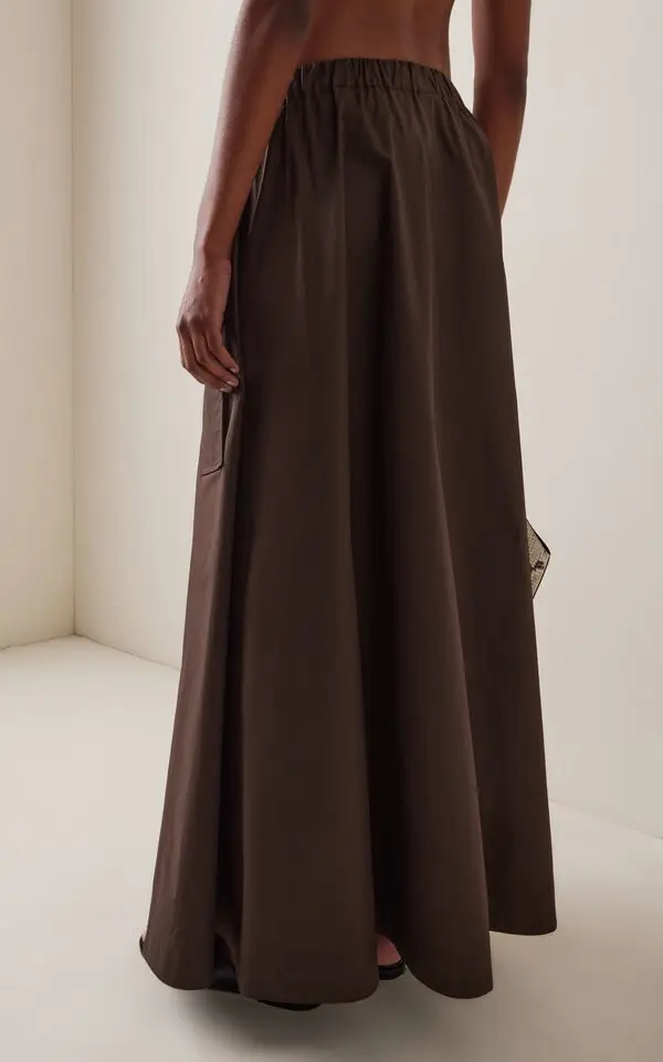 Co Cotton Sateen Parachute Skirt