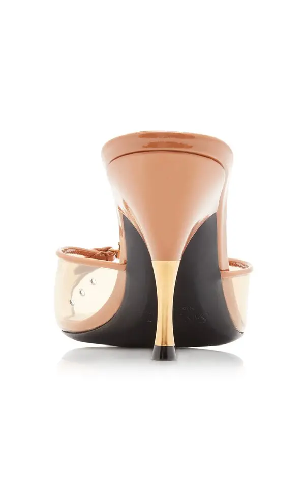 Saint Laurent Jerry Patent Leather Mules
