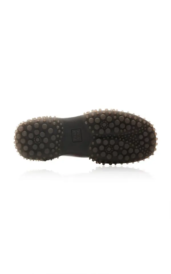 Miu Miu Leather Mules - Brown