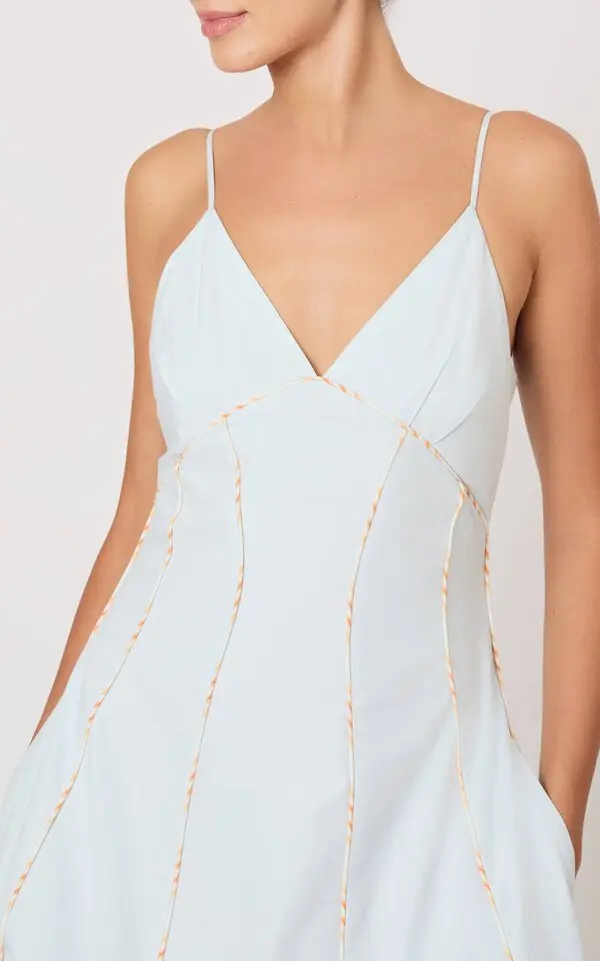 Rosie Assoulin Cami Cotton Poplin Maxi Dress