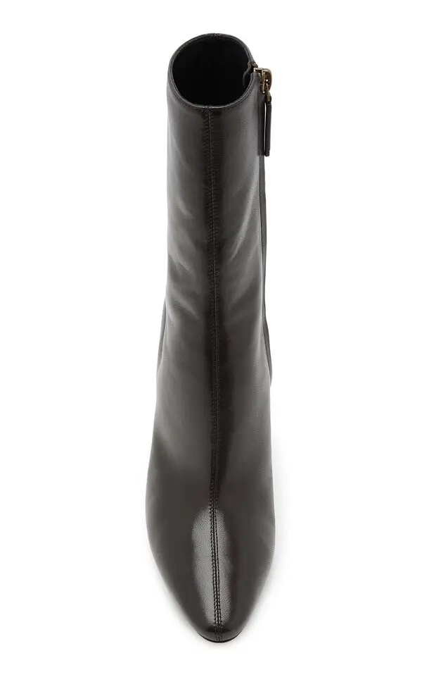Saint Laurent Capucine Leather Boots