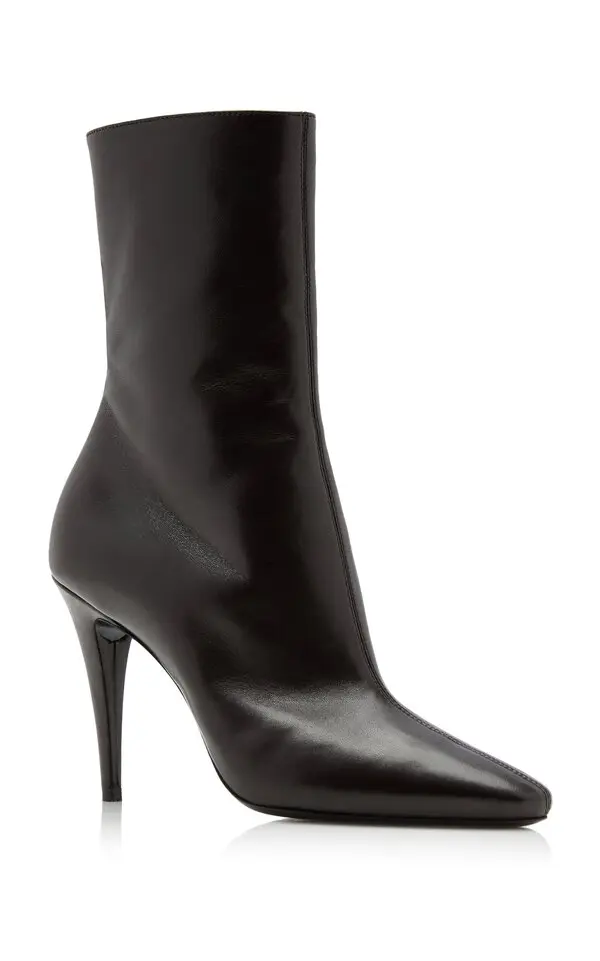 Saint Laurent Capucine Leather Boots