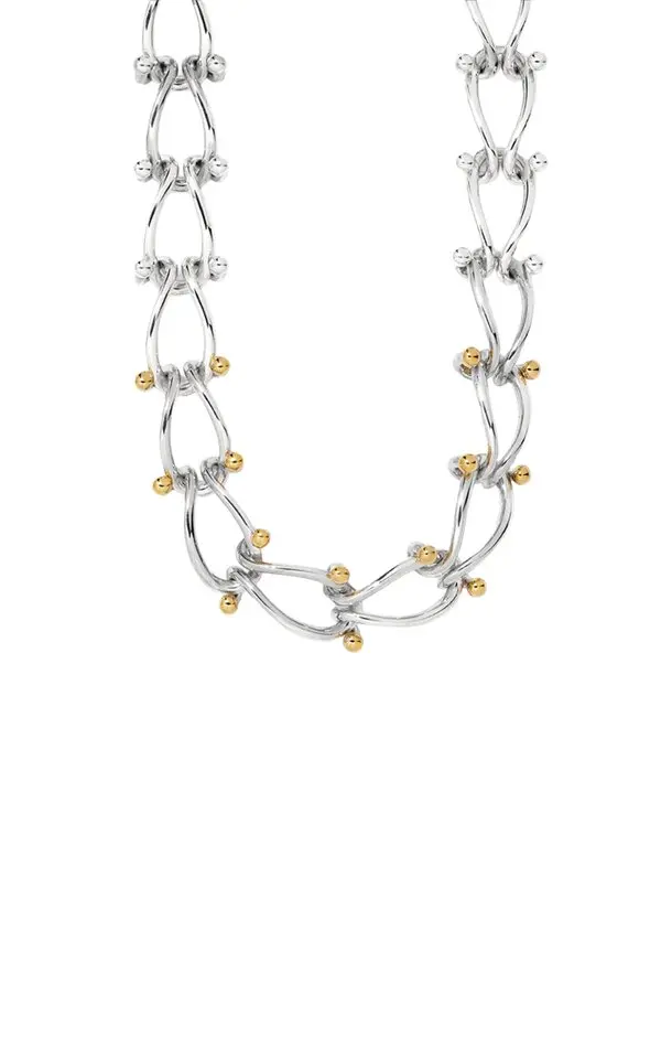 MILAMORE Hassou Puzzle Duo Chain Necklace - Gold