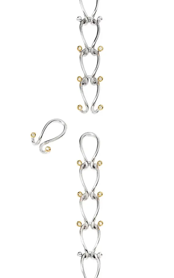 MILAMORE Hassou Puzzle Duo Chain Necklace