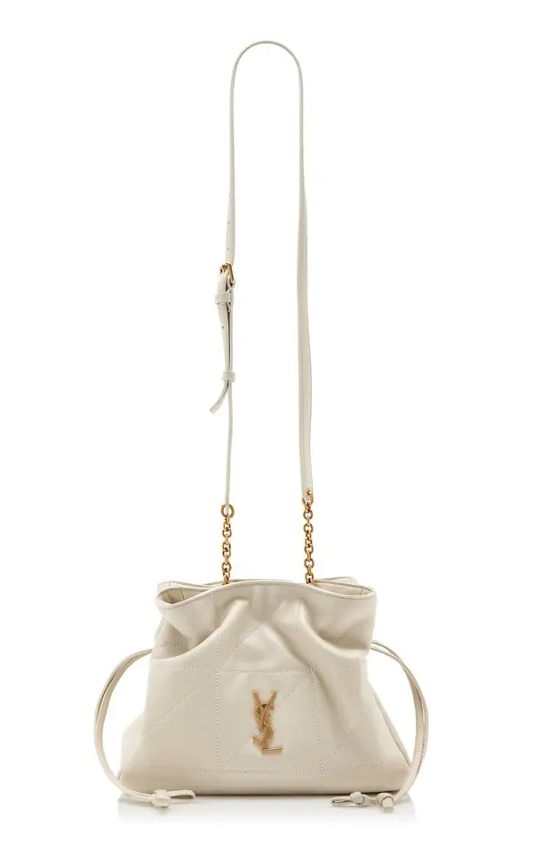 Saint Laurent Jamie Leather Shoulder Pouch
