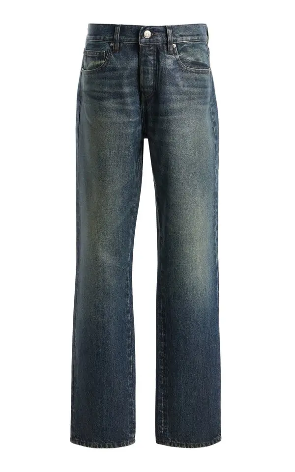 Dala Calla Coated Straight Full Jeans