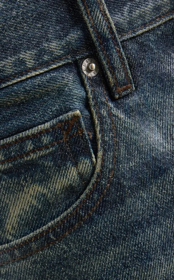 Dala Calla Coated Straight Full Jeans