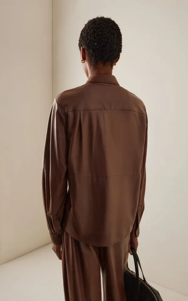 TWP Cowboy Update Leather Shirt