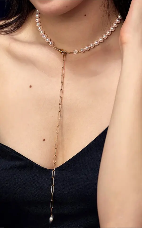 MILAMORE Classic Pearl Duo Chain