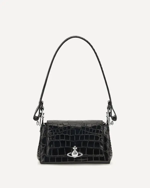 VIVIENNE WESTWOOD Hazel Small Shoulder Bag - Black