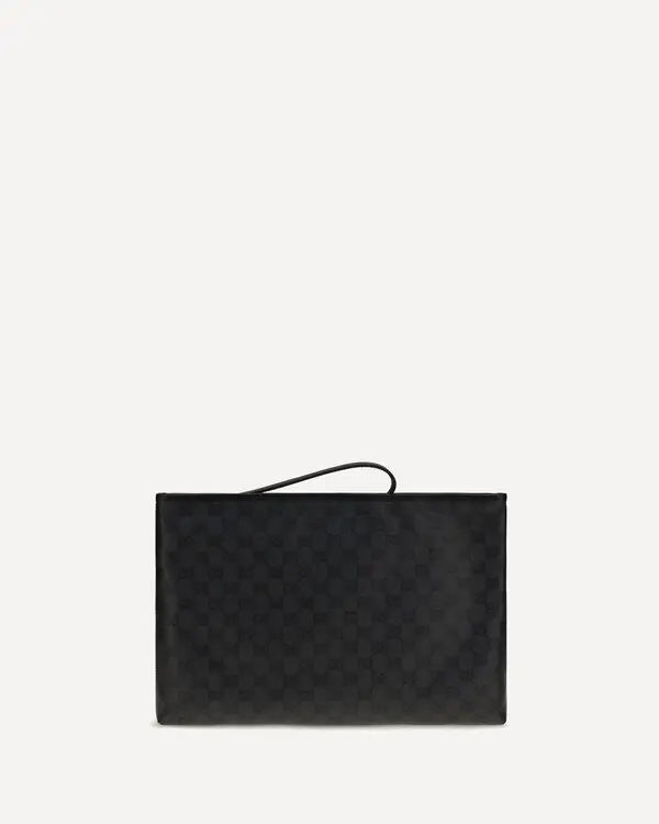 Gucci Medium Essence Classic Pouch - Black