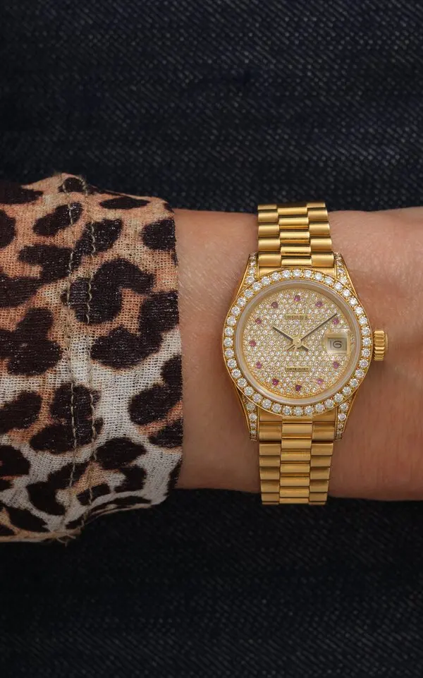 STEPHANIE WINDSOR Rolex Datejust Crown Collection Vintage Watch