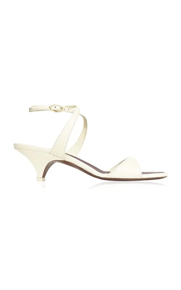 NEOUS Pherg Leather Sandals - Ivory