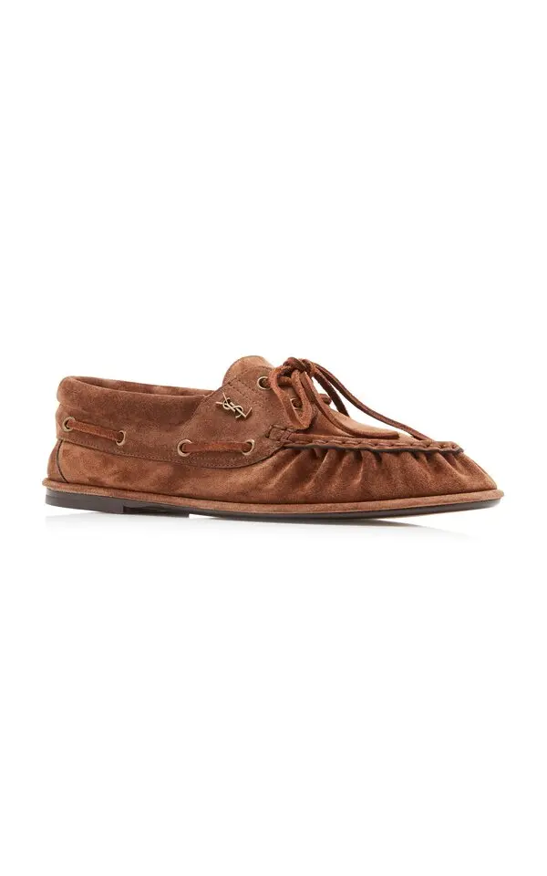Saint Laurent Velvet Le Loafers