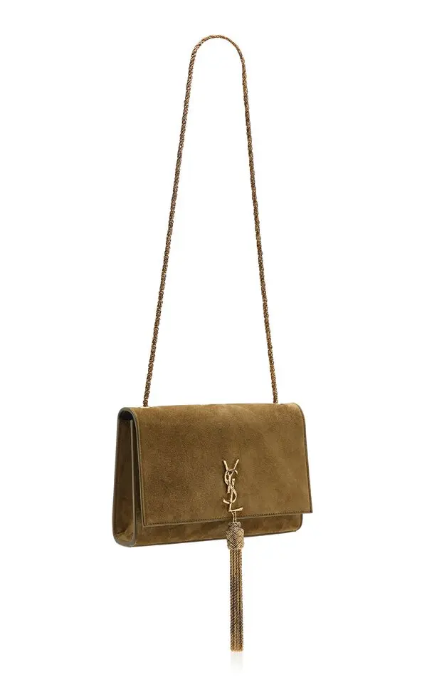 Saint Laurent Small Kate Tassel Suede Bag