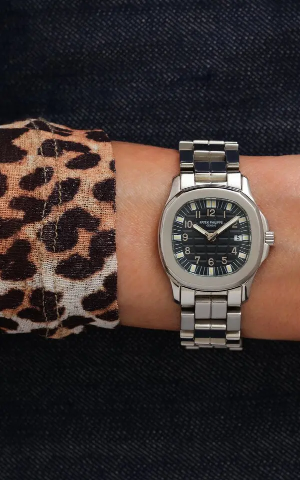 STEPHANIE WINDSOR Patek Philippe Aquanaut Vintage Watch