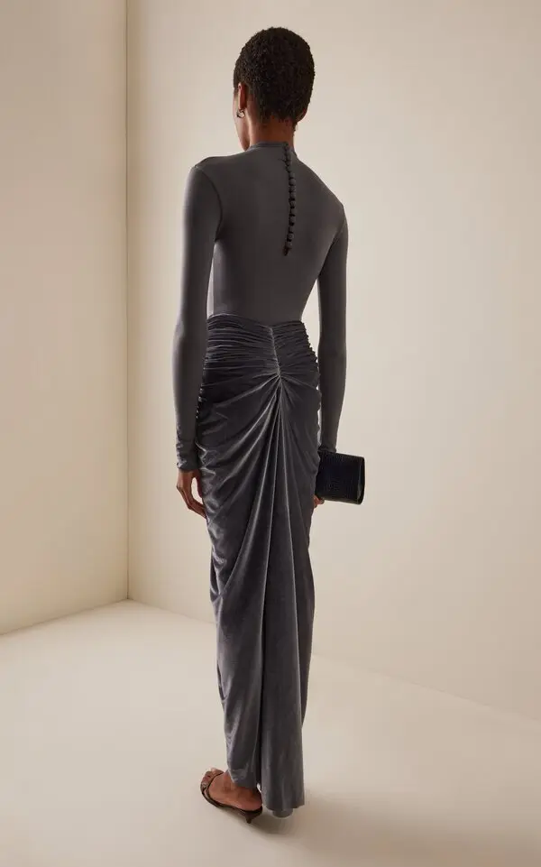 MAYGEL CORONEL Borelli Jersey Maxi Dress