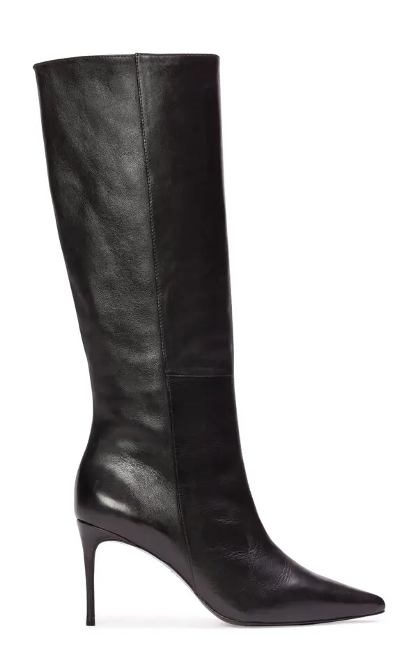 BLACK SUEDE STUDIO Kath Knee Boots - Black