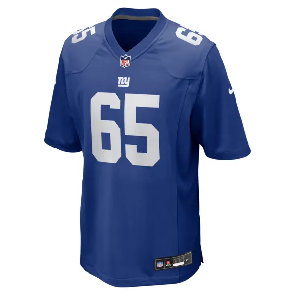 Nike Francis Mauigoa New York Giants Nfl Game Jersey - Blue