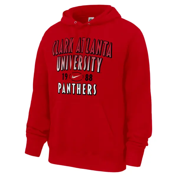 Nike College Club Fleece Pullover Hoodie - Red