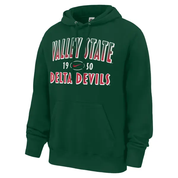 Nike College Club Fleece Pullover Hoodie - Green